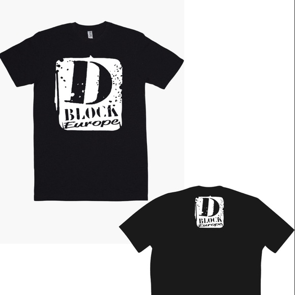 Shirts | D Block Europe Tee New S5xl 224 Rap Merch | Poshmark